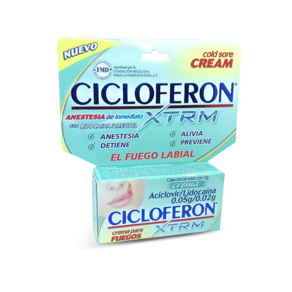 CICLOFERON XTRM CMA. 0.05 G. 0.02G. CAJA C/TUBO C/2 G.