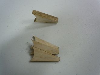 Viper Pinewood Derby Rear Fenders