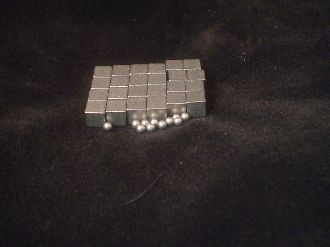 1/4 inch Tungsten Cubes 4oz