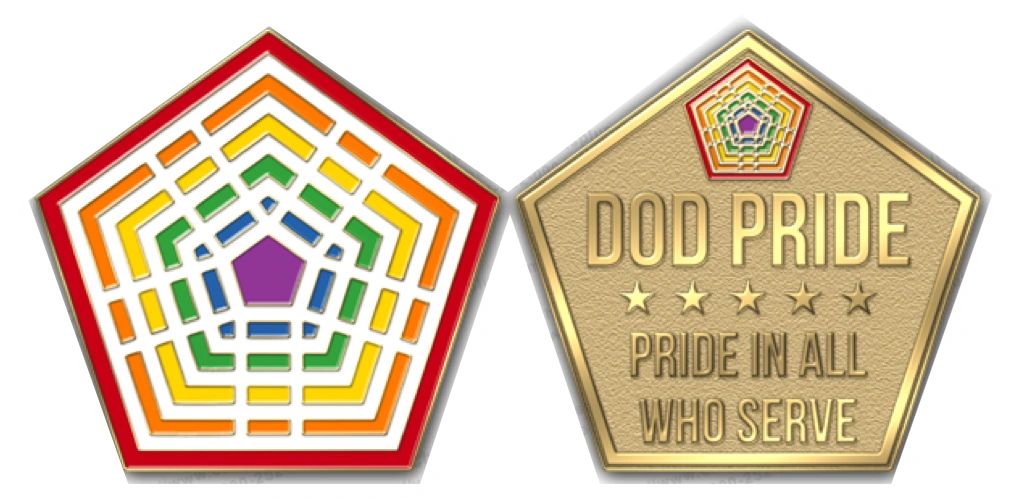 Classic DoD Pride Coin