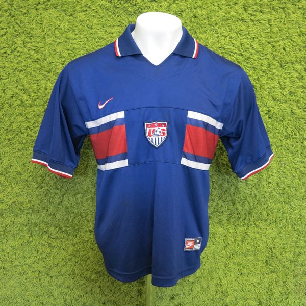 1995-1997 USA HOME FOOTBALL SHIRT M (L) 9/10 MINT