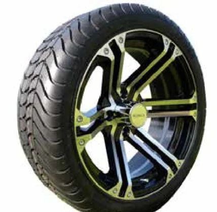 Set (4) 14" SS212 Wheels and 185/60-14 Radial Tires Mounted