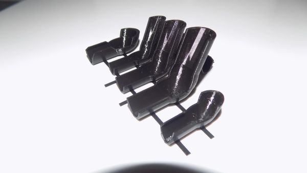 Set of 7 Simple Pigeon Leg Braces