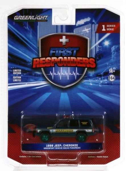 [CHASE] GREENLIGHT (#67040-B) 1998 Jeep® Cherokee - Greenport Rescue ...