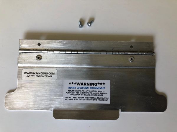 M14001 - Hayward H-F Series Pool Heater Protective All-Aluminum Metal Cover