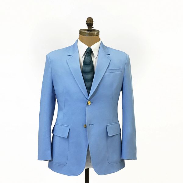 Executive Apparel "Ultralux" Men's Carolina Blue Blazer Jacket