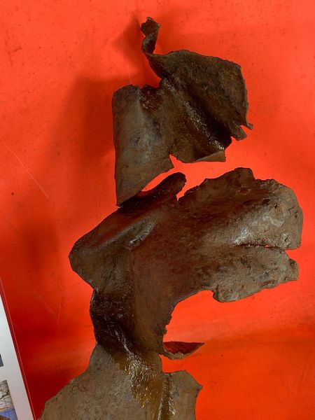 Very rare very large airframe structure section which has impact damage ...