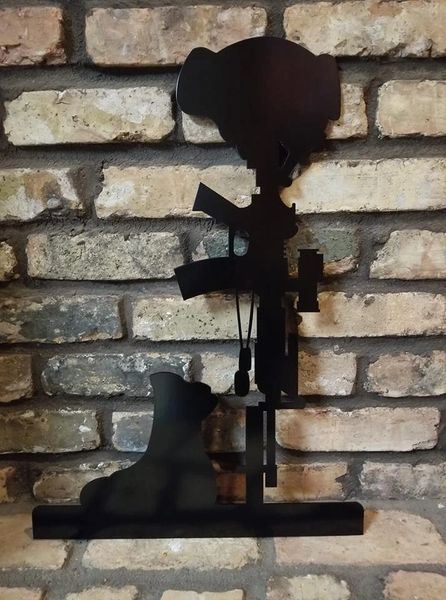 Boots Rifle Helmet Silhouette