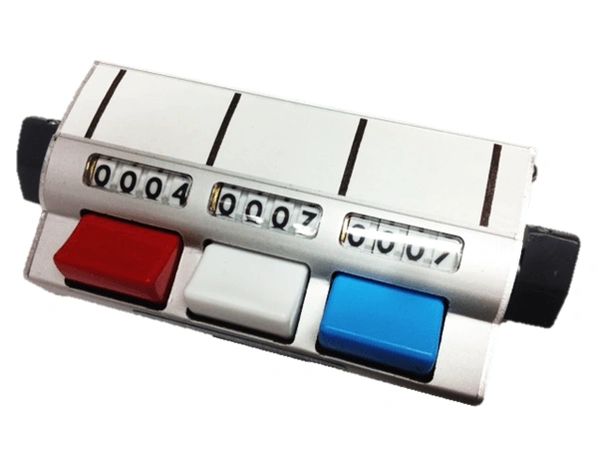 Denominator Tally Counter Three Bank 1x3