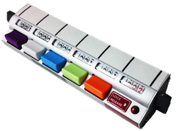 Denominator Tally Counter Five Bank With Locking Totaliser 1x6LT