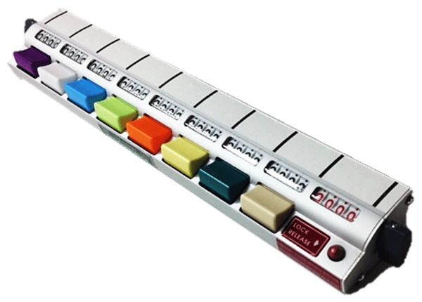 Denominator Tally Counter Eight Bank With Locking Totaliser 1x9LT