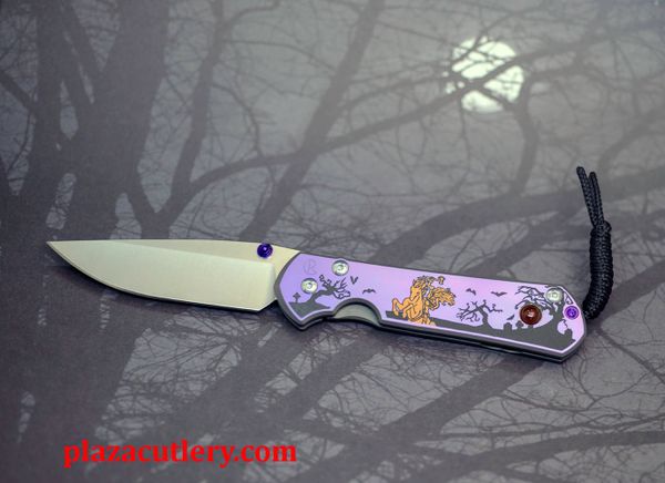 CHRIS REEVE 2019 HALLOWEEN LG SEBENZA 21 "DTS" "Headless Horseman"