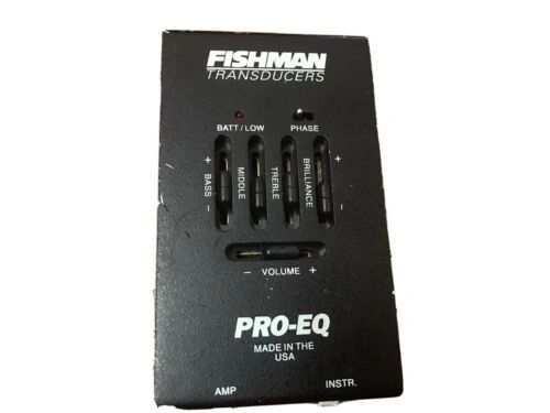 fishman instrument preamp pro eq With Phase Switch