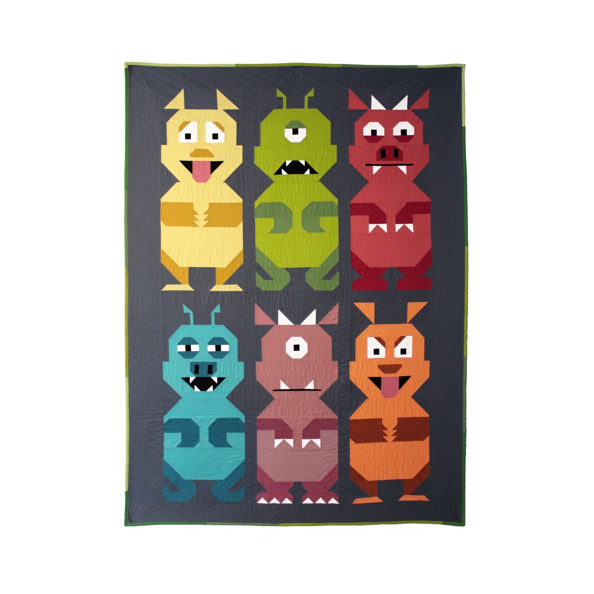 The Monster Mash Quilt Pattern Digital Download