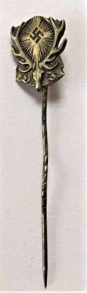 Nazi German hunting Association stick pin/Deutsche Jägerschaft NOW SOLD!