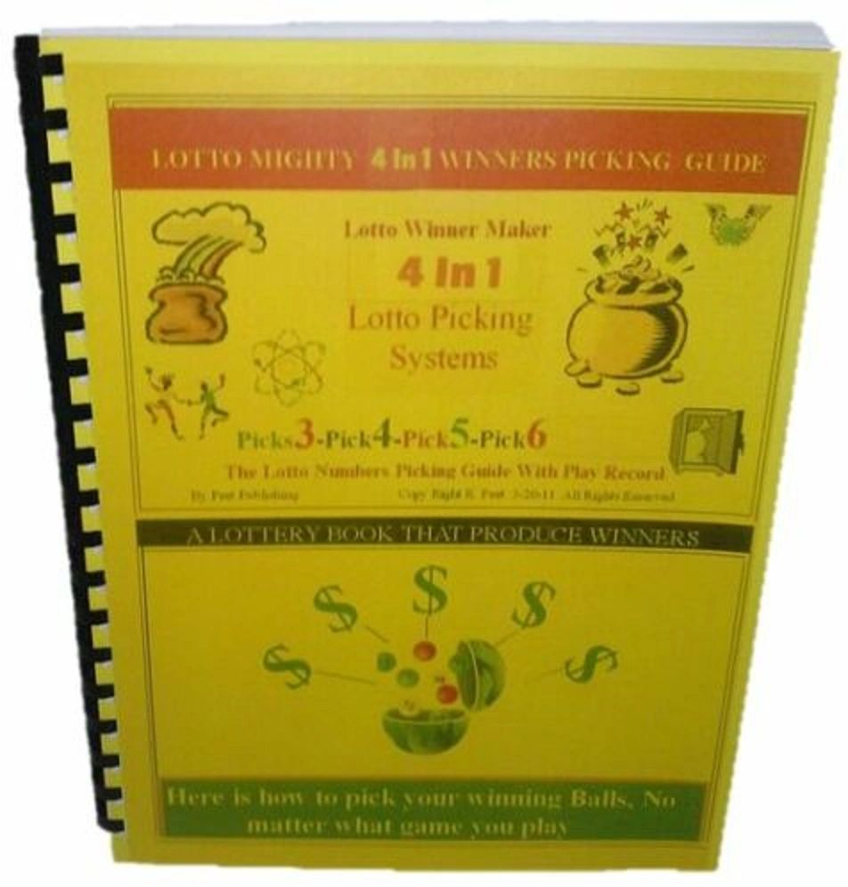 LOTTO 4 IN 1 NUMBER PICKING GUIDE BOOK. HELP YOUR WINNING BY 70%