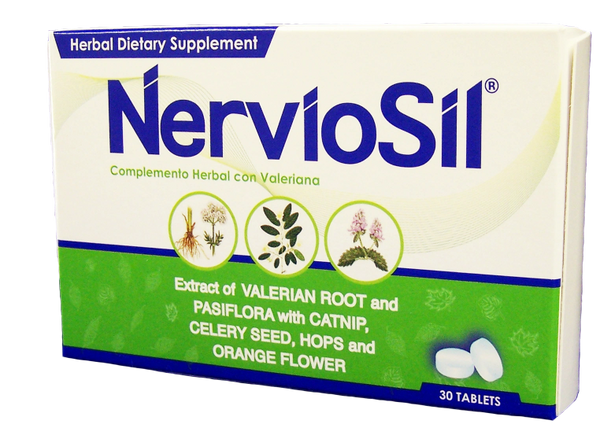 Tabs. Nerviosil con 30