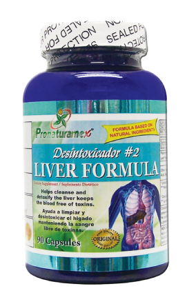 Capsulas Desintoxicador #2 Liver Formula con 90 de PRONATURAMEX
