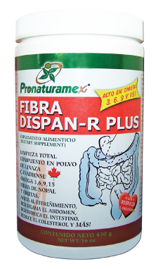 Fibra Dispan-R Linaza y Frutas 450 Gr. de PRONATURAMEX