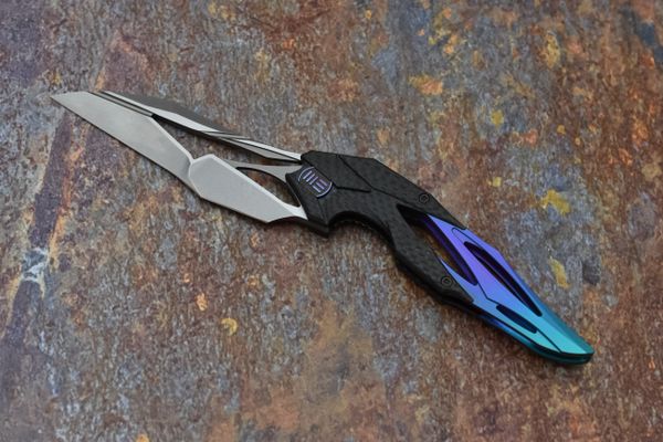 WE719 Eschaton custom anodized by Jeff Perkins of JD Cutlery.***SOLD***