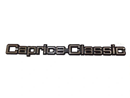 1977-1990 CHEVROLET CAPRICE CLASSIC Trunk Emblem Badge Nameplate Decal ...