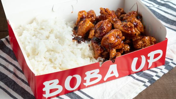 Combo Spicy Chicken with White Rice