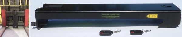 Forklift Laser Alignment System - RF Model (Class 2 Carriage Size)