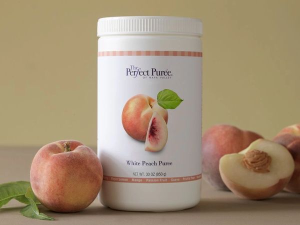 WHITE PEACH PERFECT PUREE - 30 OZ - EACH
