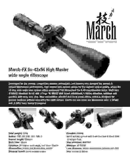 Marchscopes Canada - March Scopes, Scopes, Rifle Scopes