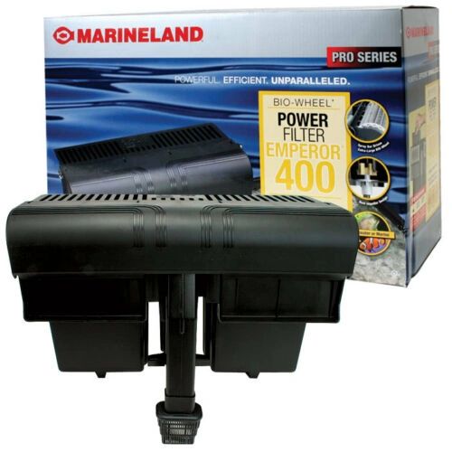 MARINELAND Emperor 400 Filter System BIO-WHEEL POWER FILTER