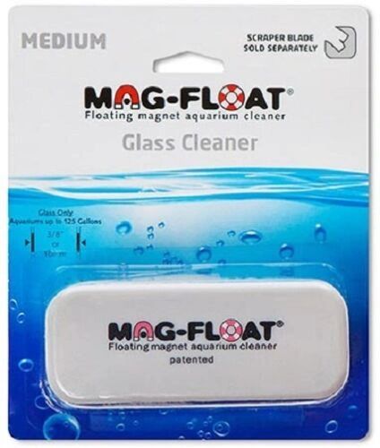 MAG-FLOAT GLASS FLOATING MAGNET AQUARIUM CLEANER (MEDIUM) FLOAT-125