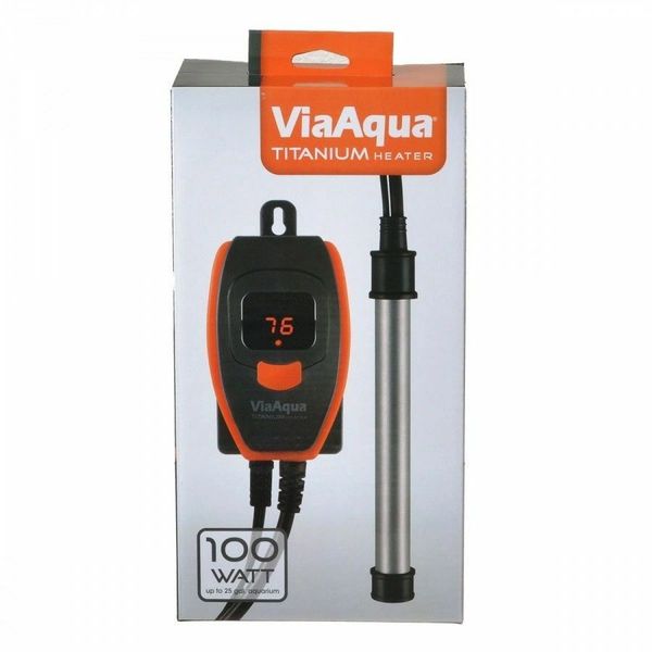 VIAAQUA 100 WATT SUBMERSIBLE TITANIUM HEATER CONTROLLER