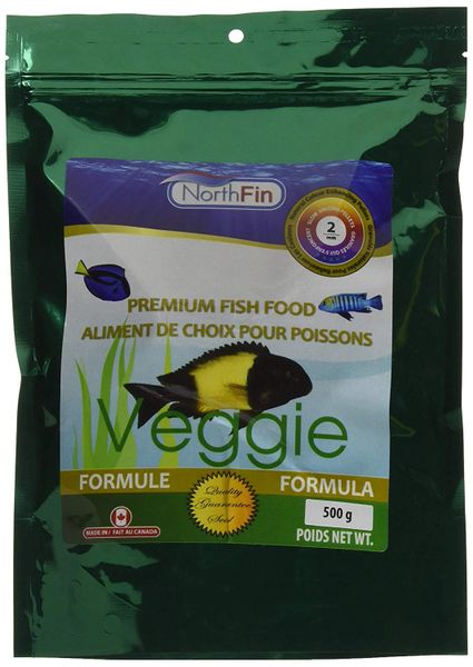 NORTHFIN VEGGIE FORMULA PREMIUM FISH FOOD 500 GM 2 mm PELLETS