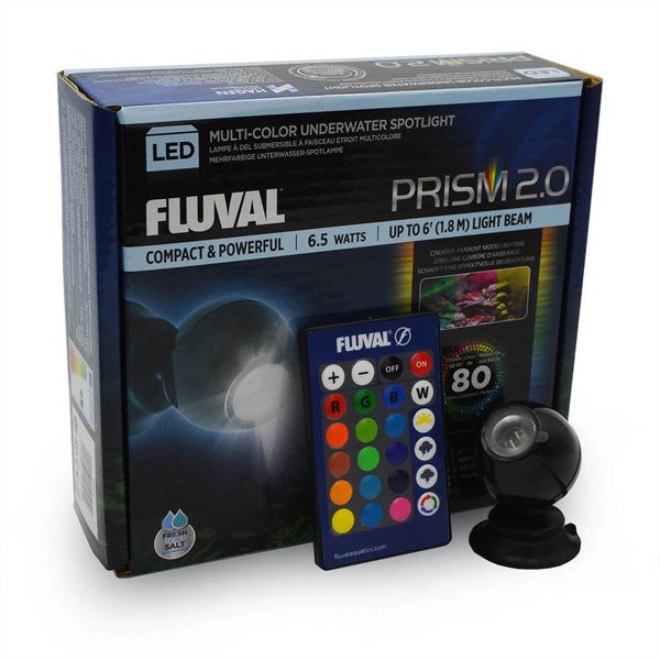FLUVAL PRISM UNDERWATER SPOTLIGHT MULTICOLOR AQUARIUM LED 14545 FREE SHIP
