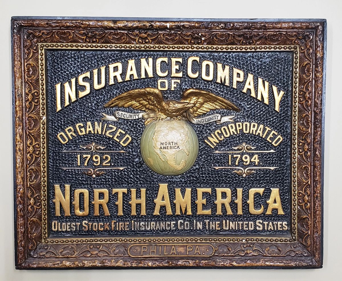 Large Insurance Company of North America Sign