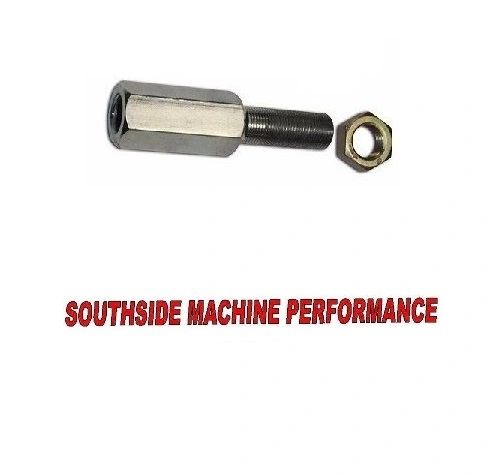 Ladder bar adjuster with nut