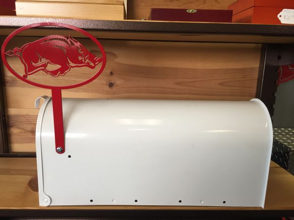 Razorback Mailbox Flag