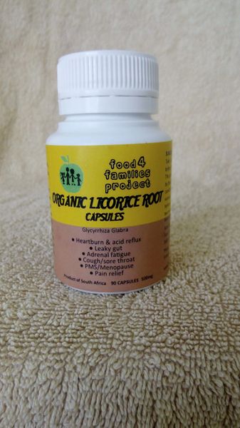 LICORICE ROOT CAPSULES, ORGANIC (90)