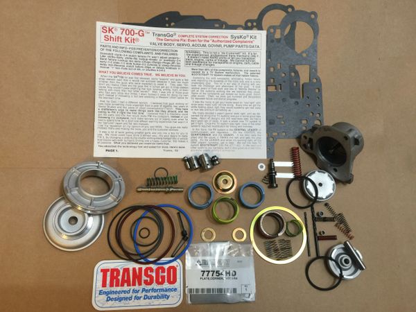 700R4 TransGo Heavy Duty Shift Kit 1982-1987 w/Accumulator pistons w ...