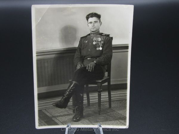 WWII Russian Solider Photo 1