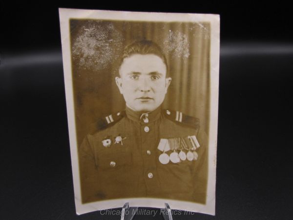 WWII Russian Soldier Photo 2