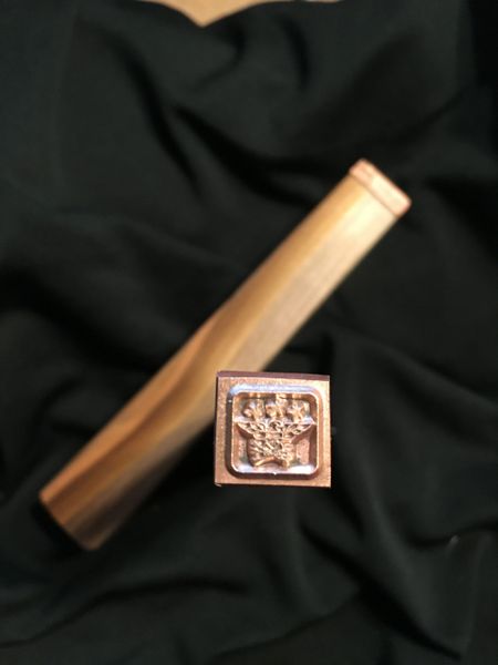 M1 Garand International Harvester and others 3/8 DOD cartouche stock Stamp.