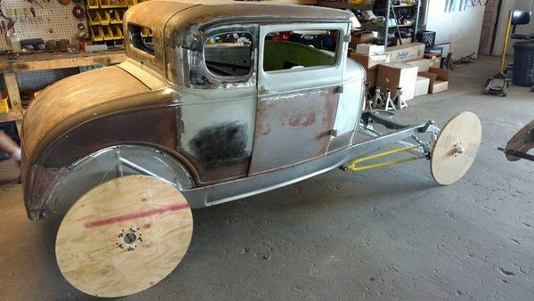 1932 Ford Chassis for Model A Body Complete Rolling chassis