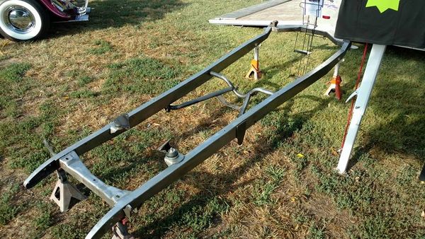 1928-31 Ford Perimeter frame with brackets