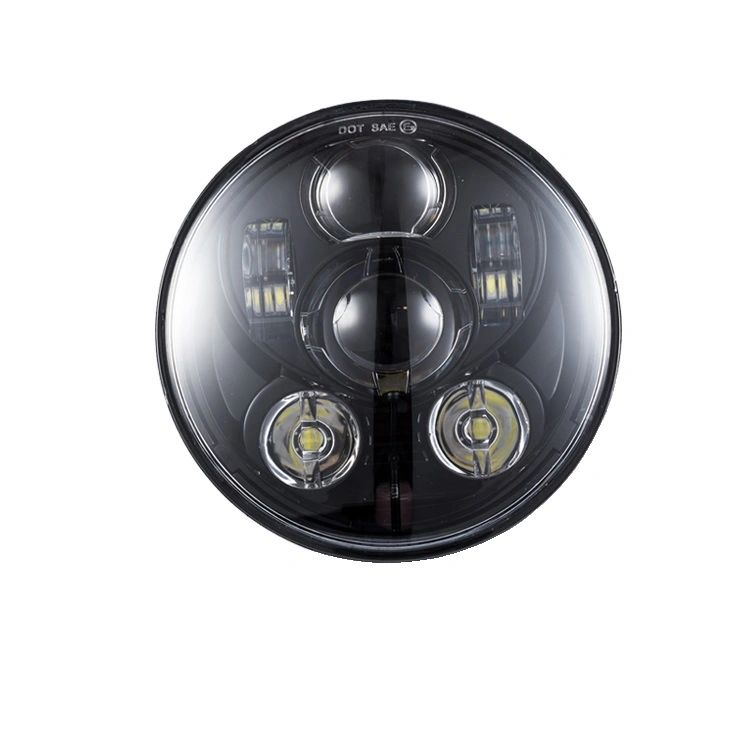 5.75" Round Proj. LED Headlight - Black (AC-WNH-RL2B)