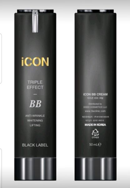 ICON TRIPLE EFFECT BB CREAM BLACK LABEL(spf50)