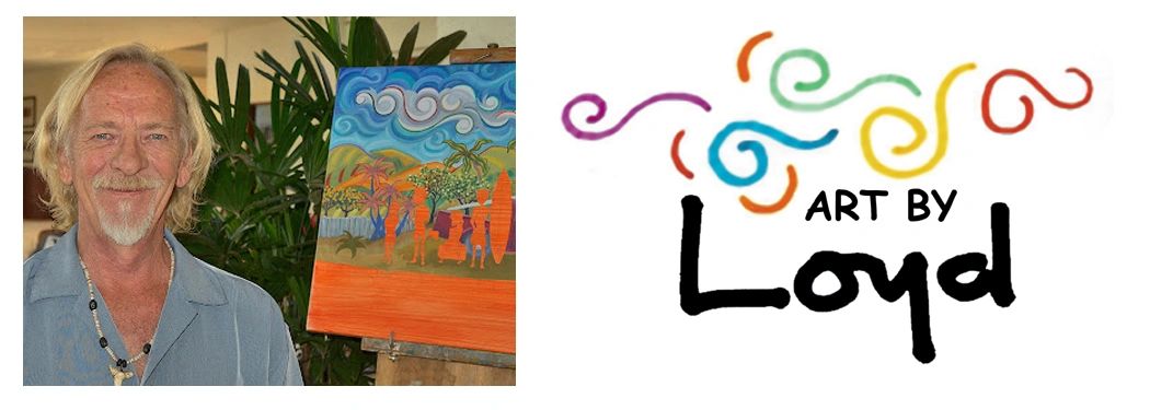 Maui Art - Happy Art by Maui Artist Ken Loyd