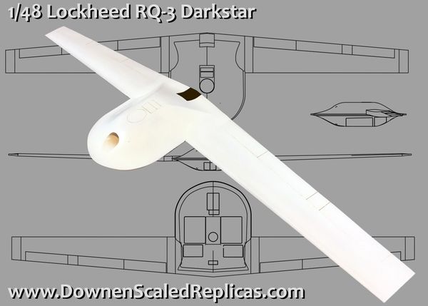 1/48 Lockheed RQ-3 DarkStar
