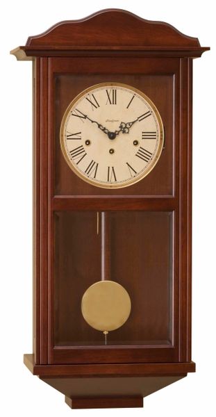 Kauffman Wall Clock, Cherry 8-day Keywound Westminster Chime CH1011KCC