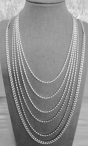 Charleston 2.3mm Rice Bead Necklace